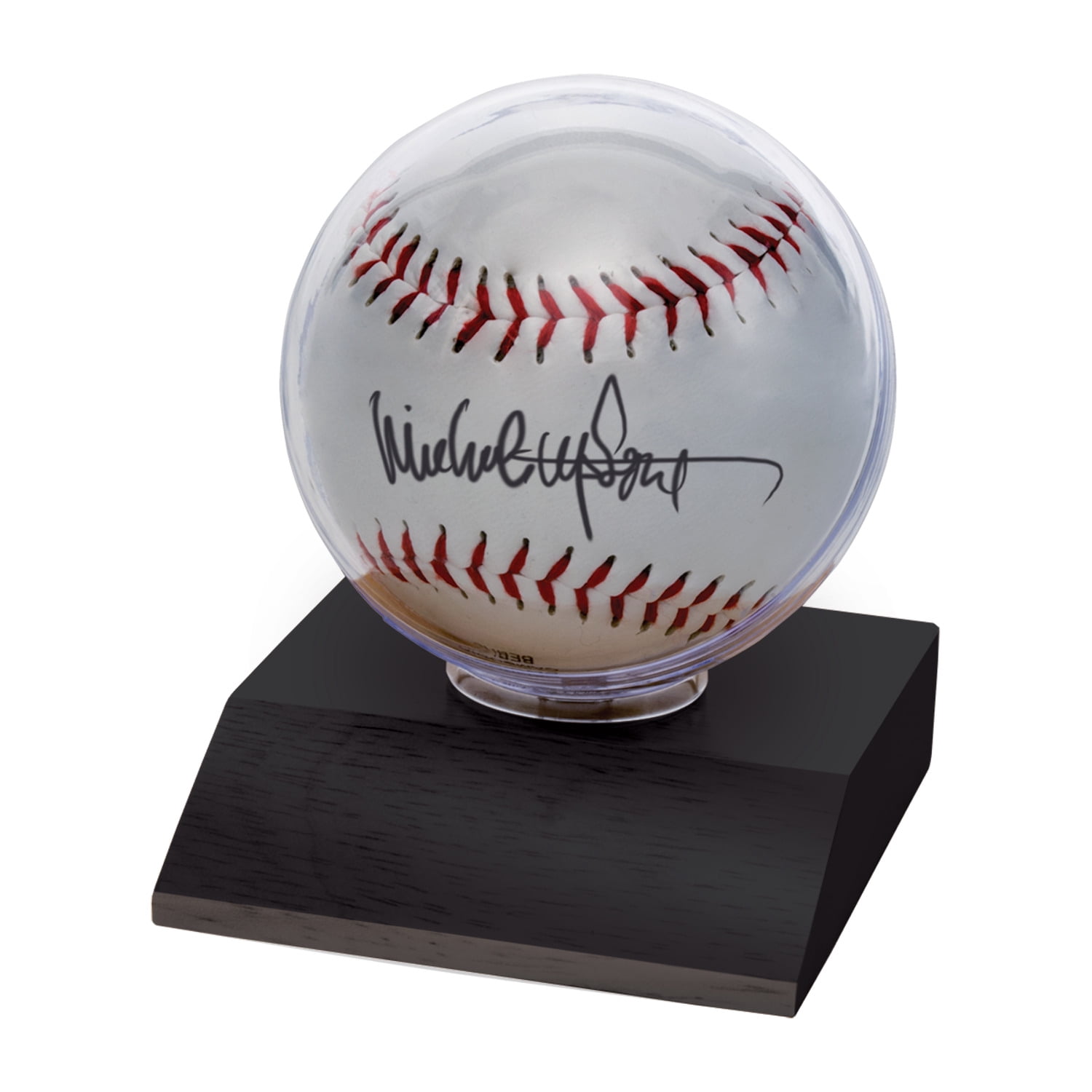 Baseball Wood Base Display Holder - Walmart.com