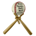 Baseball Wood Stand Baseball Stand Holder Wooden Base Ball Stand ...