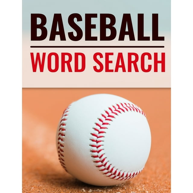 Baseball Word Search: Activity Puzzle Book For Adults And Teens With ...