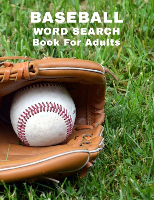 Baseball Word Search Book For Adults: Large Print Sports Puzzle Book ...