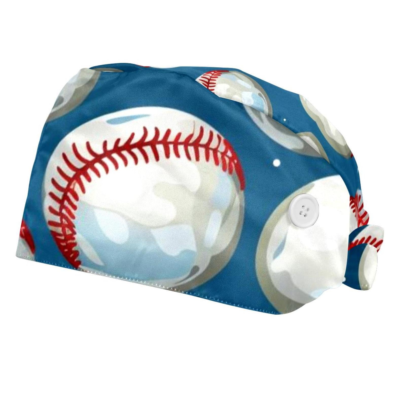 Baseball Working Cap with Button, Cotton Working Hat Sweatband for ...