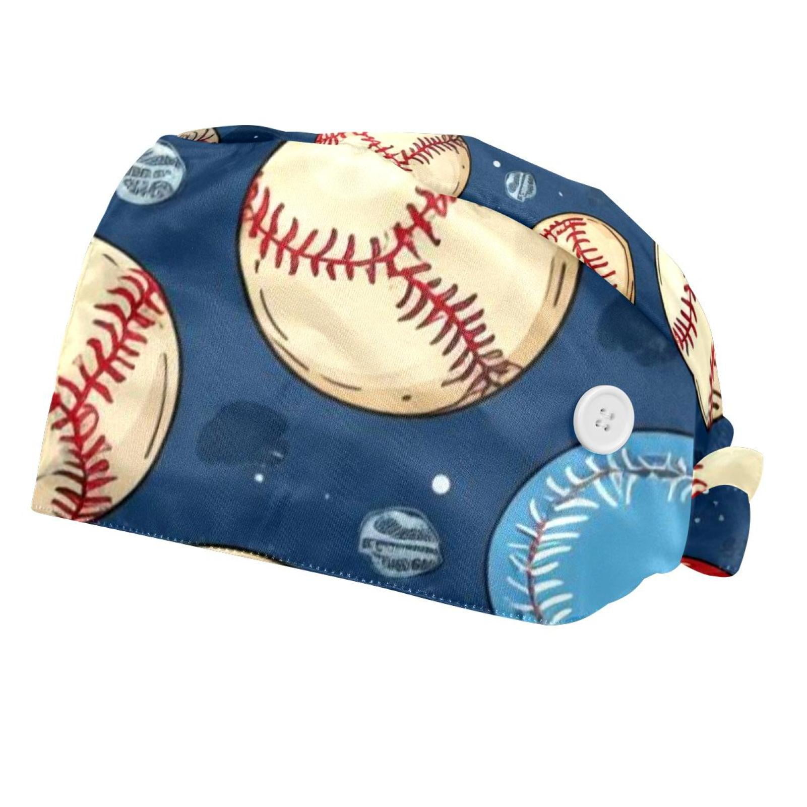 Baseball Working Cap with Button, Cotton Working Hat Sweatband for ...