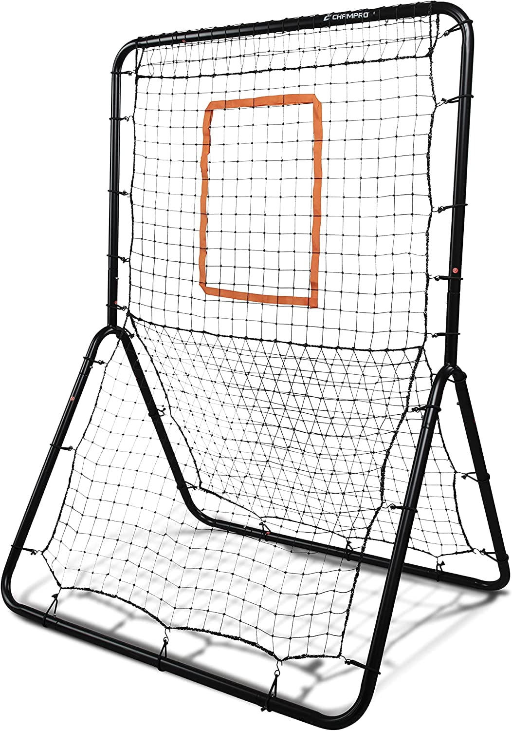 Baseball and Softball Pitchback Screen Rebound Net, 58” x 42”,BLACK ...