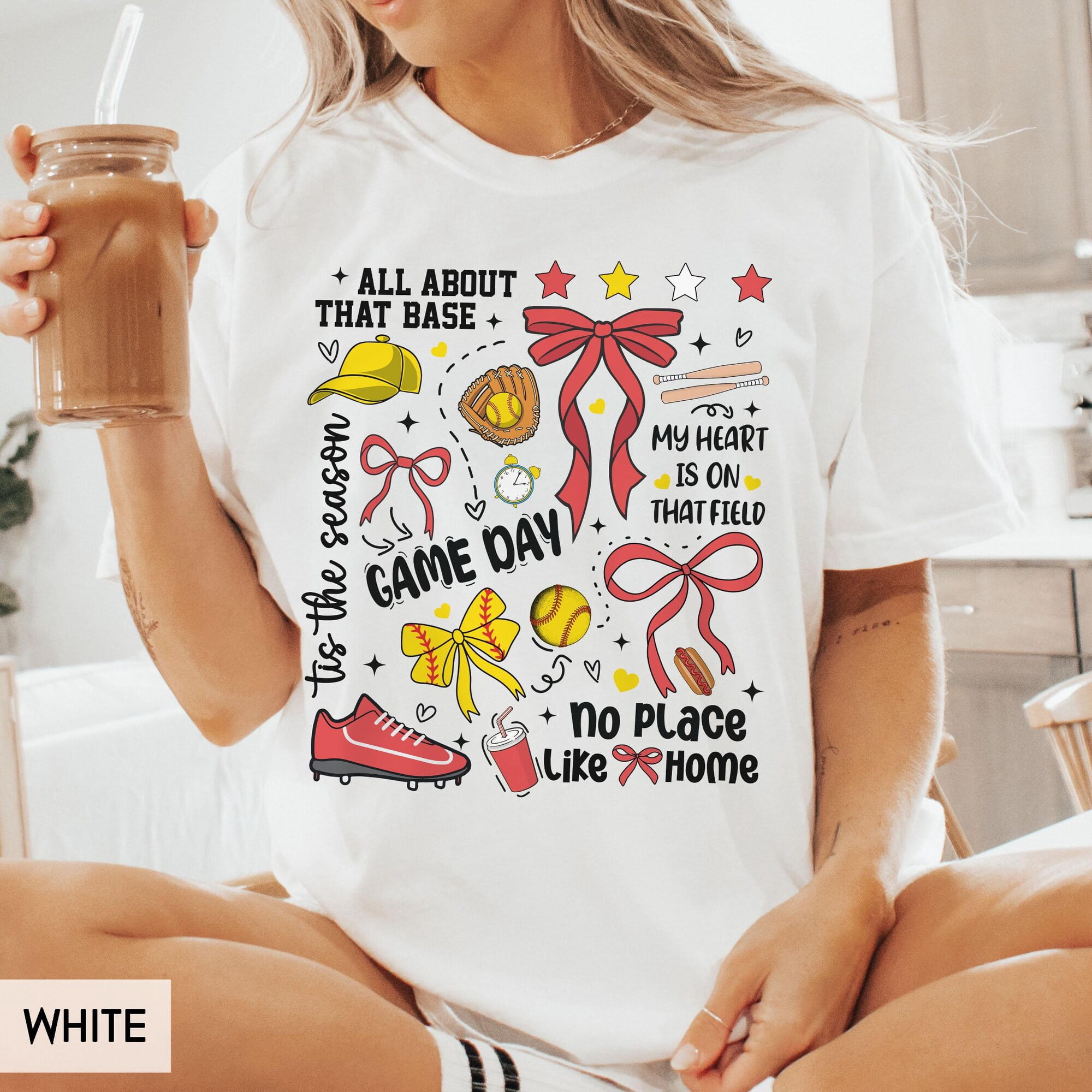 Baseball favorite things Shirt Tis the season Game Day Team Mom unisex ...