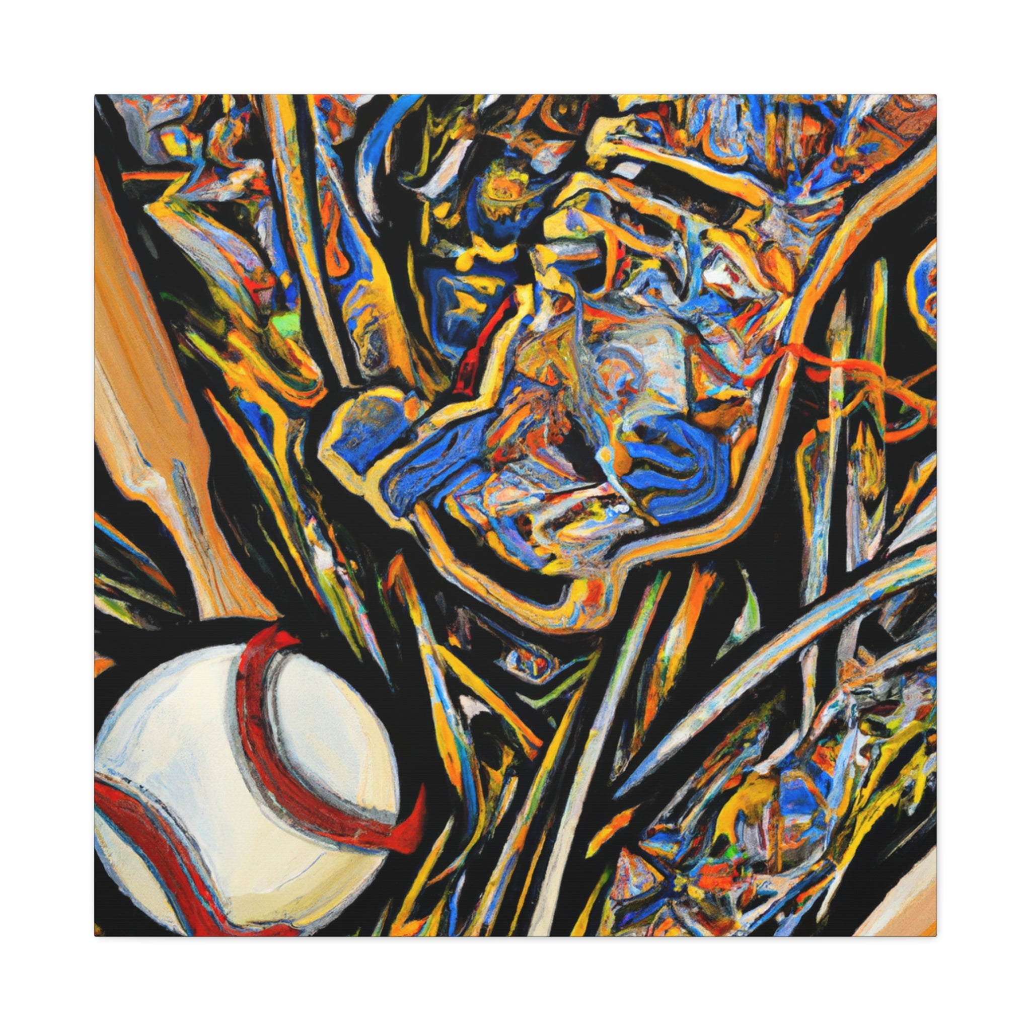 "Baseball in a Dream" - Canvas - Walmart.com