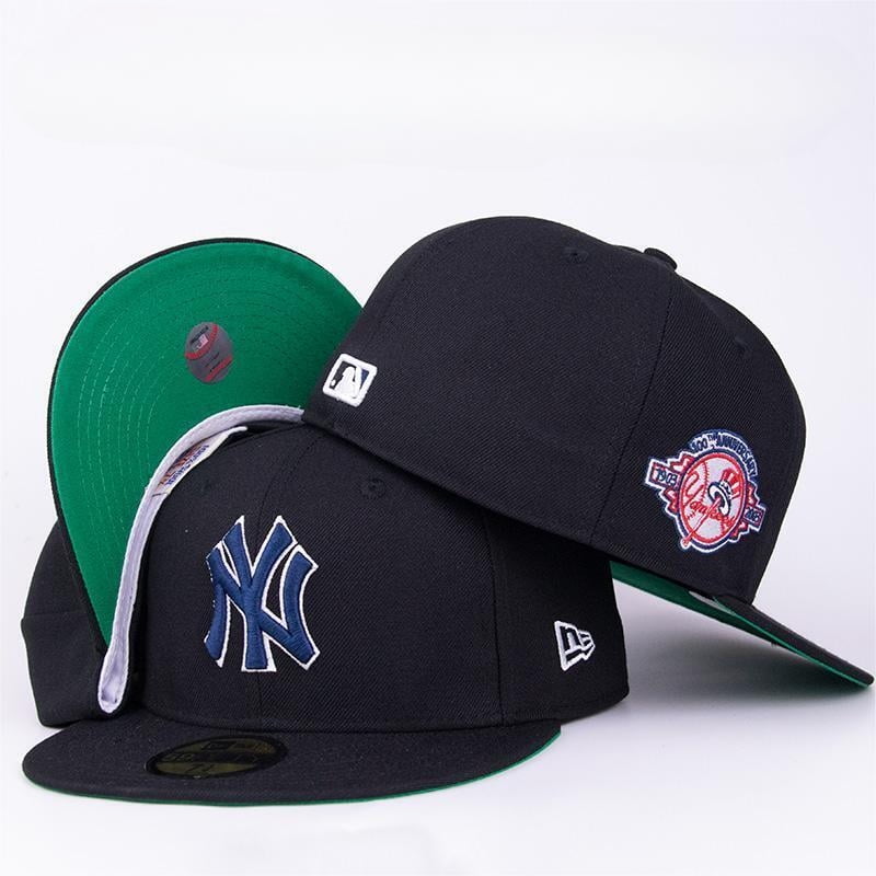 Baseball team embroidery fully enclosed baseball cap men's flat brim ...