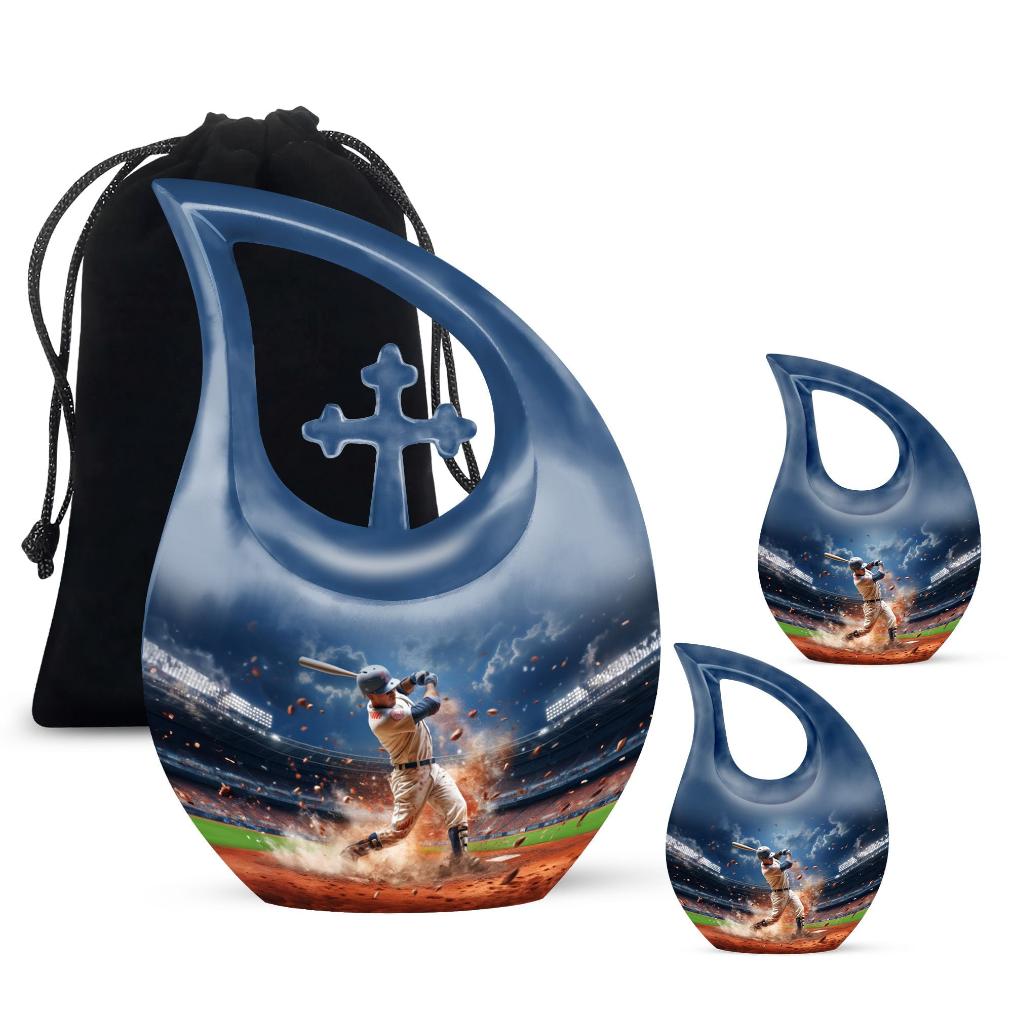 Baseball urn - urn for ashes adult male - cremation urn human ashes ...