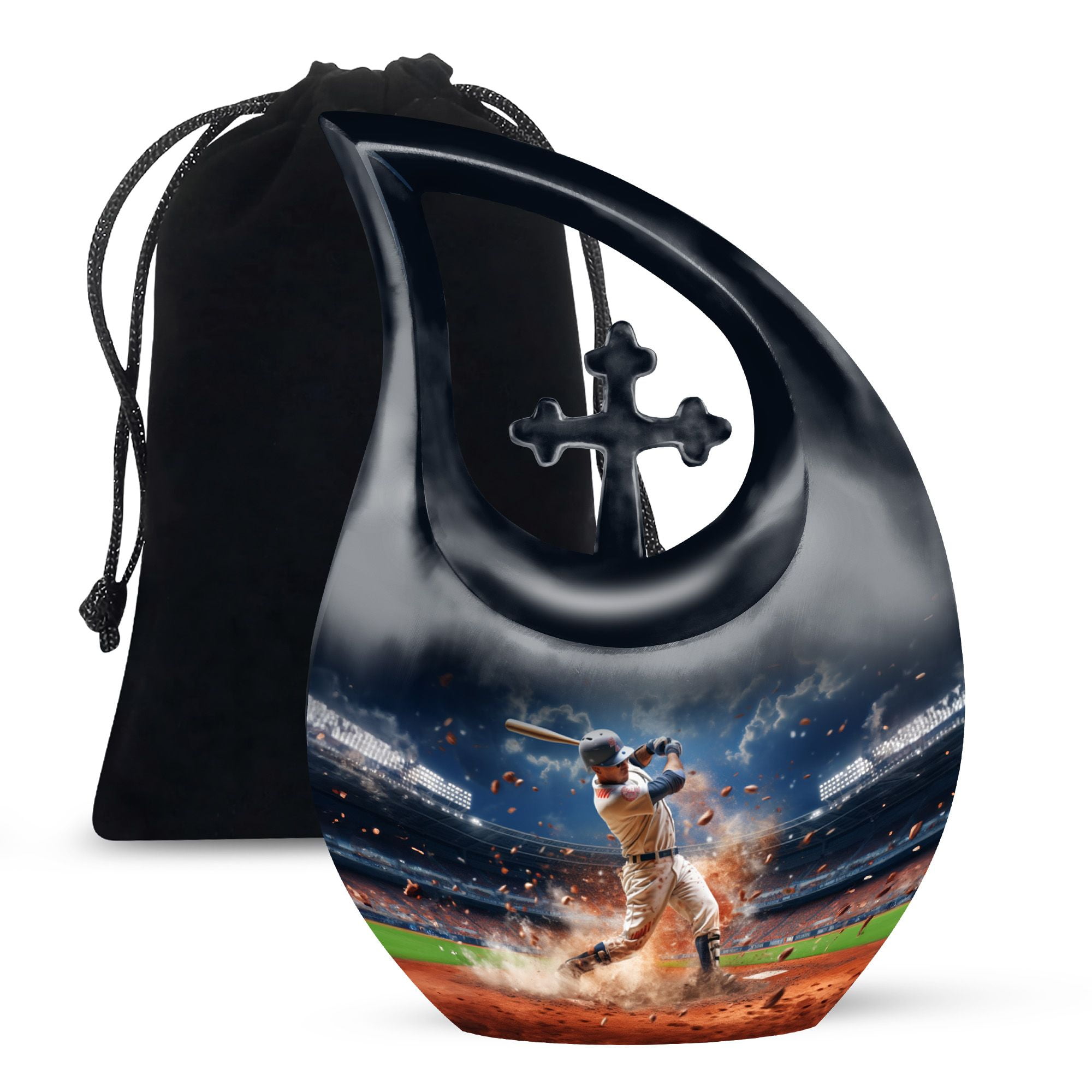 Baseball urn - urns for human ashes adult man - Cremation urns for ...