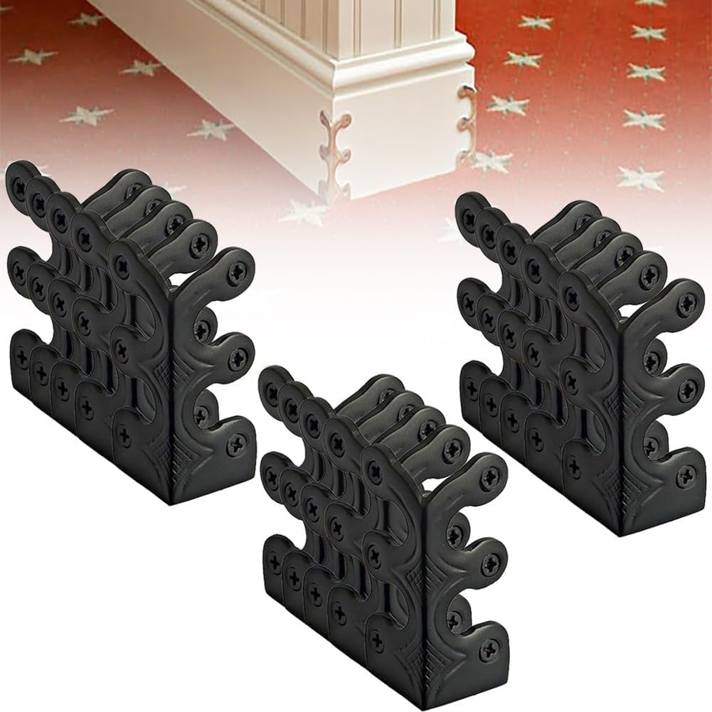 Baseboard, Baseboard Corner Protectors Rustic Gold Decorative Vintage ...