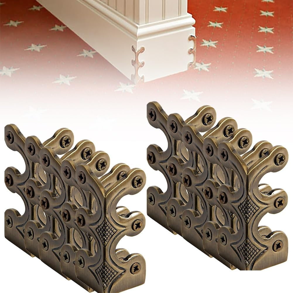 Baseboard, Baseboard Corner Protectors Rustic Gold Decorative Vintage ...