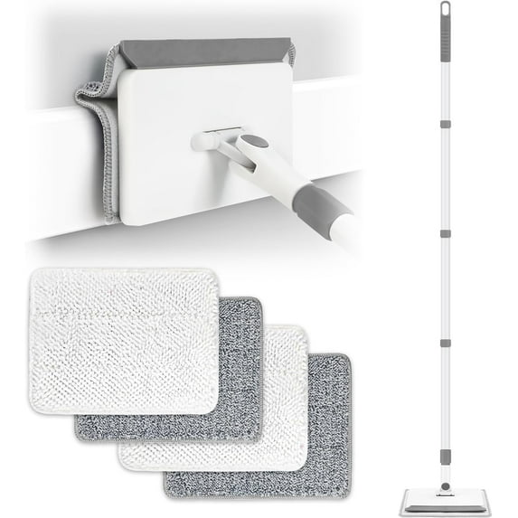 Baseboard Cleaner Tool with Handle, Baseboard Cleaner with Extendable ...