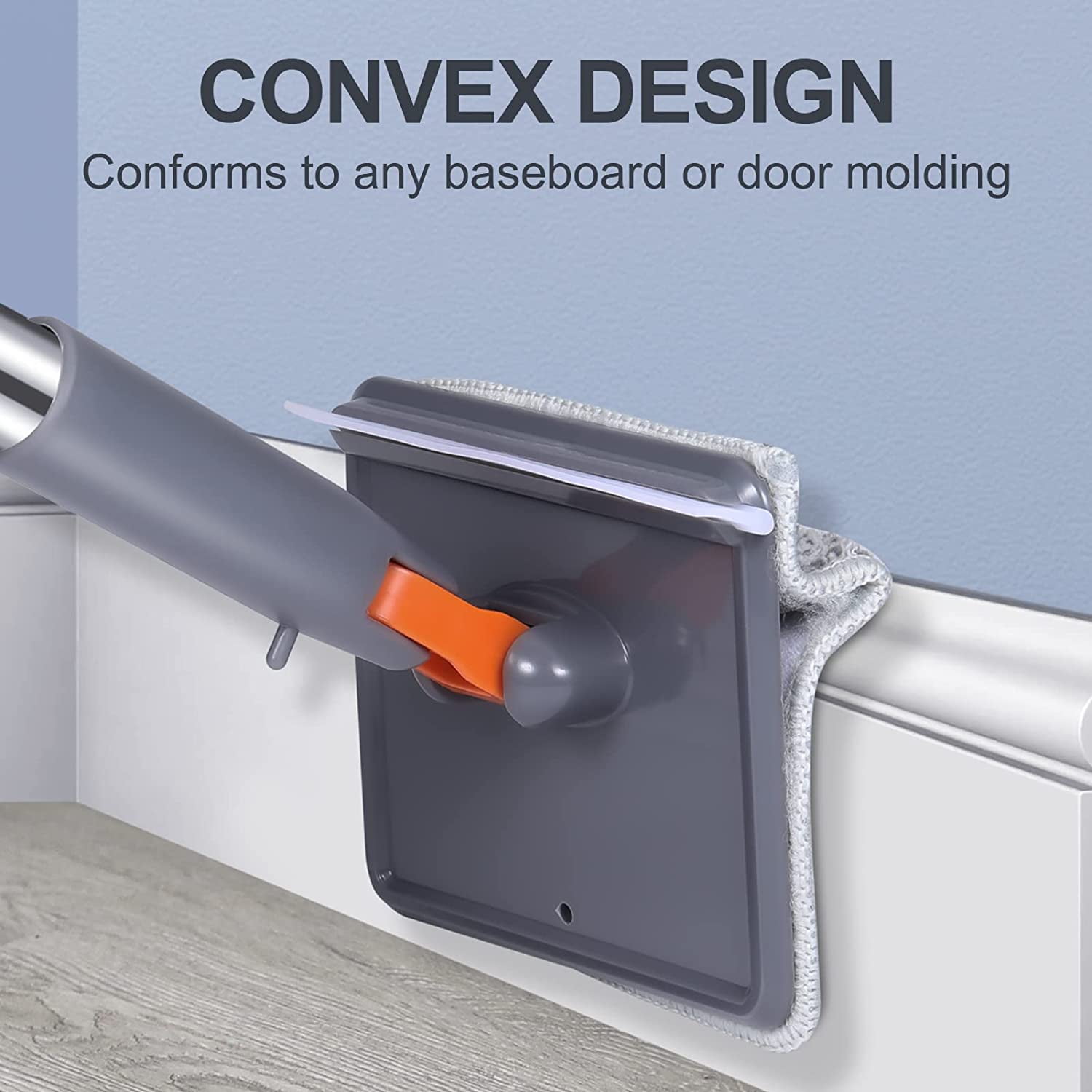 Baseboard Cleaner Tool With Long Handle - Cleaning Tools Mop For ...