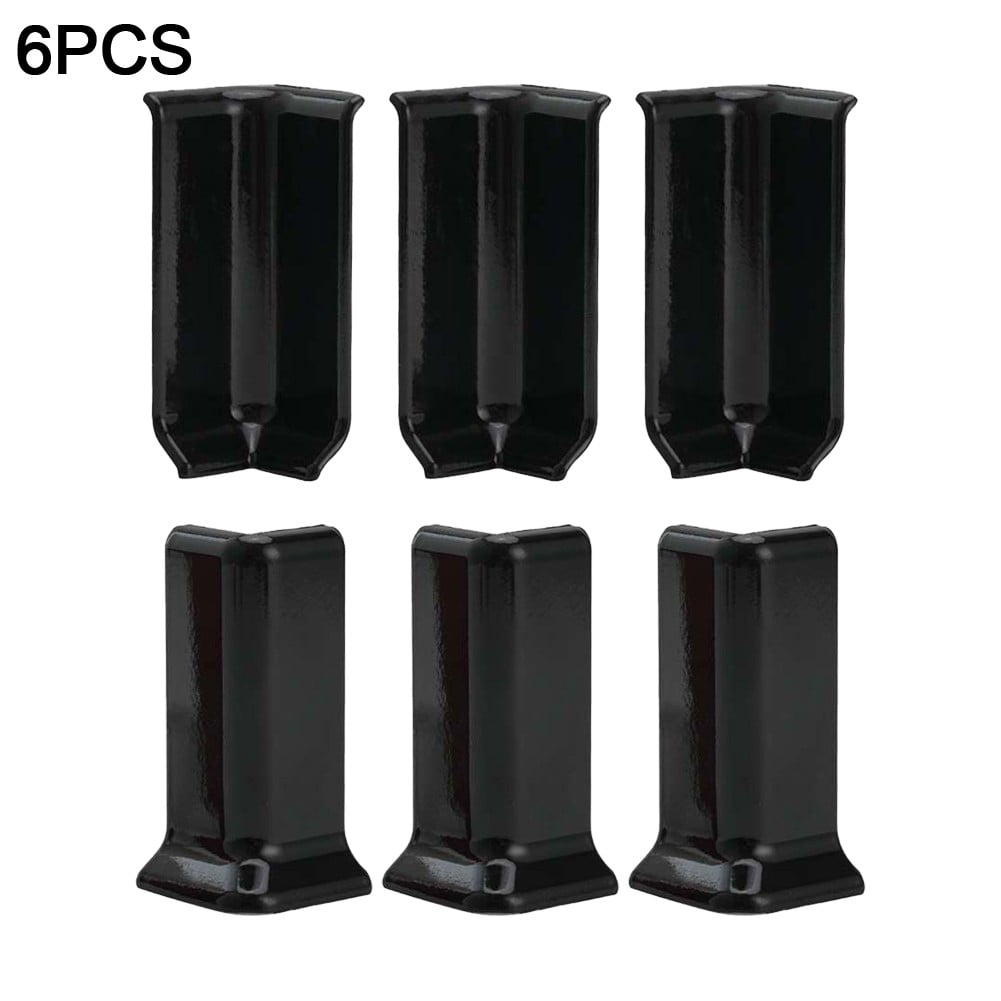 Baseboard Corner Blocks 6-Pack Wall Base Corner Trim Wall Corner Decor ...