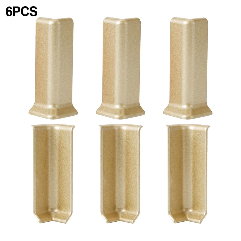 Baseboard Corner Blocks for 10cm Height Baseboard Wall Base Corner Trim ...
