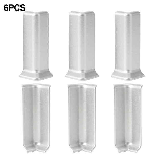 Baseboard Corner Blocks for 10cm Height Baseboard Wall Base Corner Trim ...