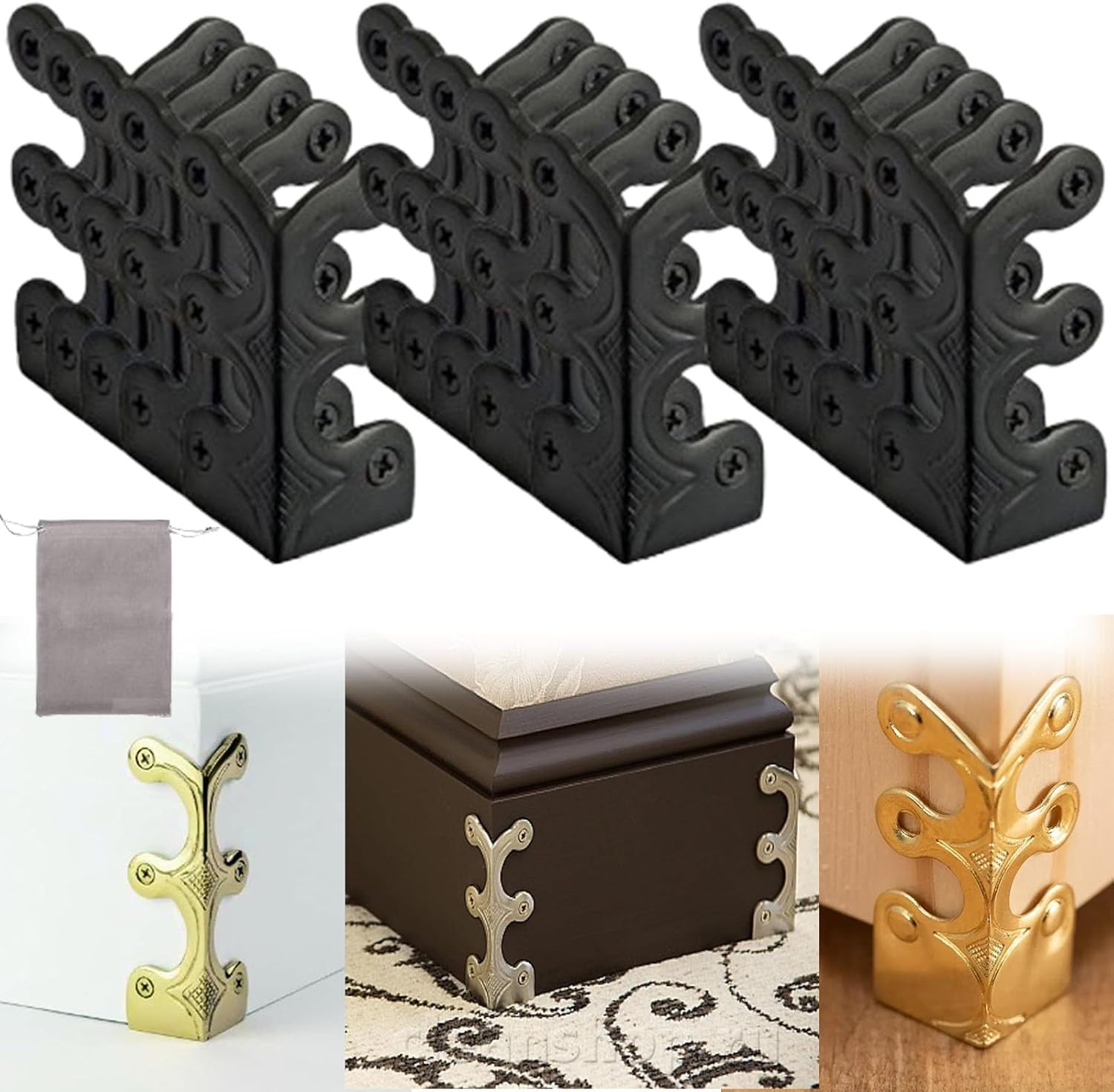 Baseboard Corner Protectors, Skirting Board Corner Protectors,Antique ...