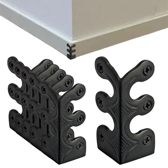 Baseboard Corner Protectors, Solid Brass Skirting Board Corner ...