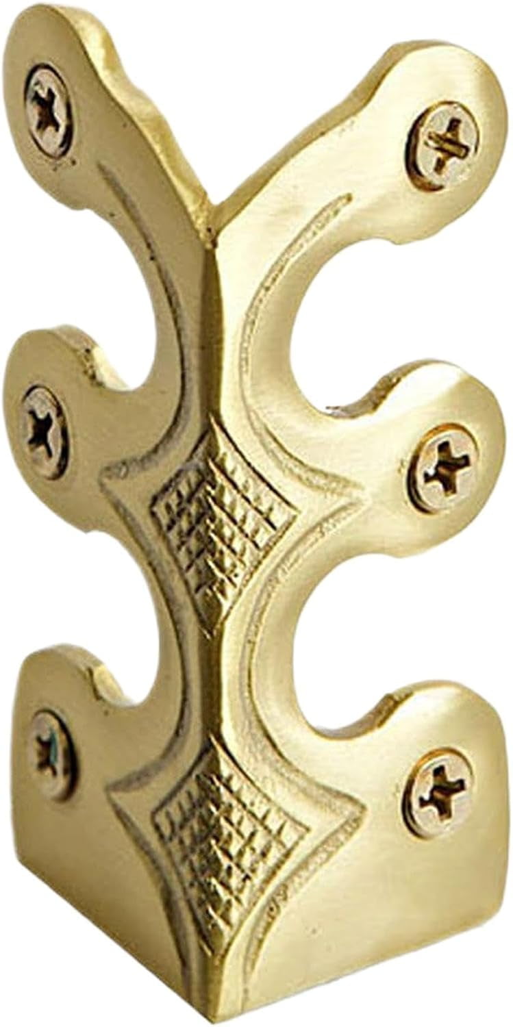 Baseboard Protector - Antique Corner Protectors, Brass| Edge Corner ...