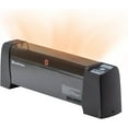 Baseboard Space Heater with Digital Thermostat, Electric, Dent-Proof ...