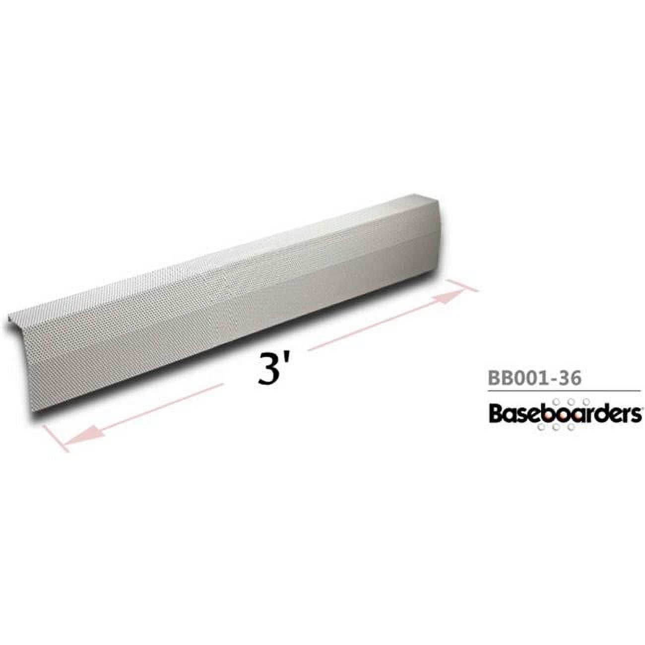 Baseboarders Premium Series 3 ft. Steel Easy Slip-on Baseboard Heater ...
