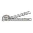 Baseline 360 degree clear plastic goniometer joint angle and range of ...