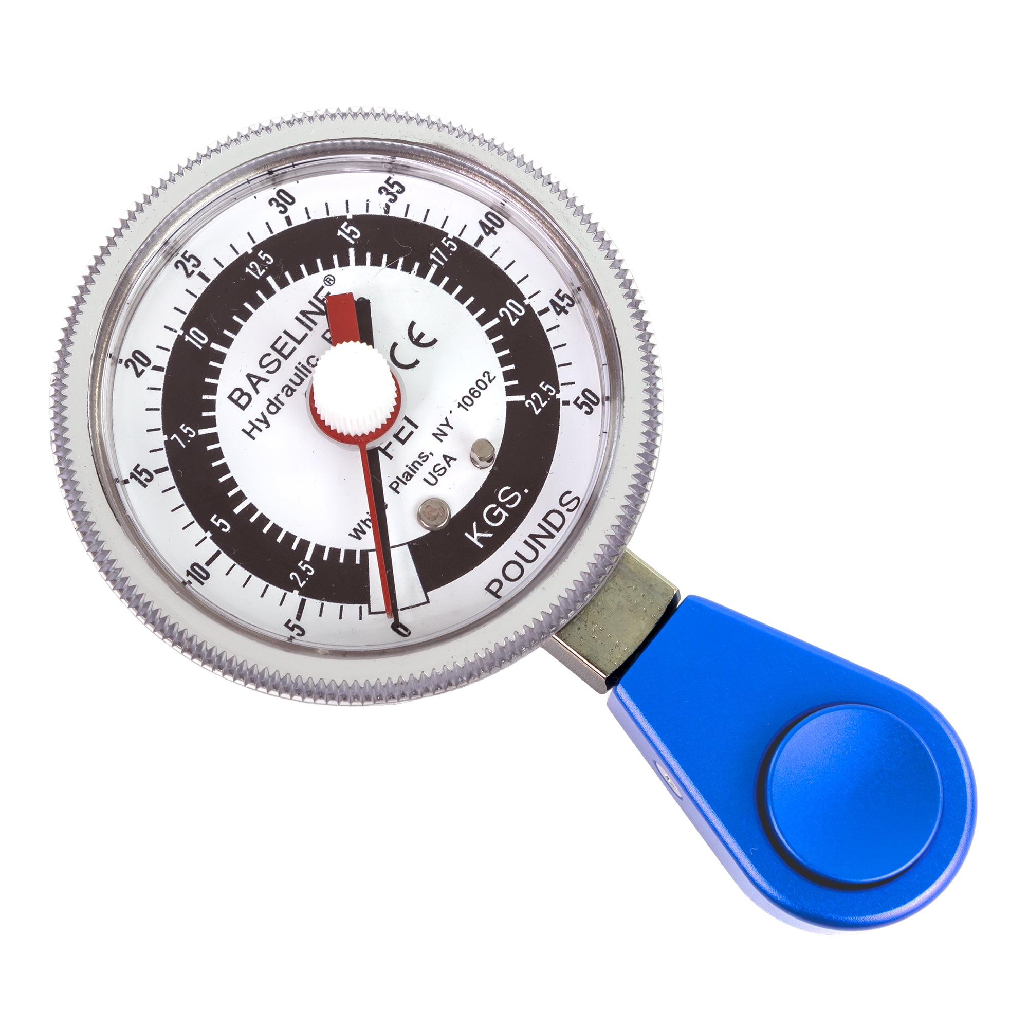 Baseline Hydraulic Pinch Gauge 50lb Capacity Hand Therapy Equipment ...