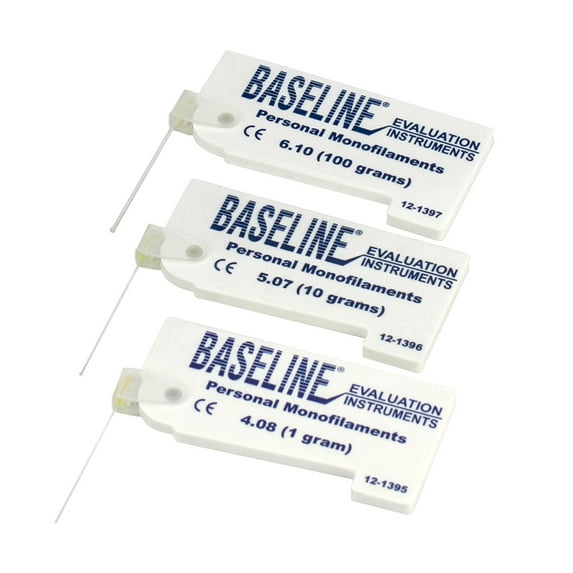 Baseline folding home monofilament, 3 piece set (1, 10, 75 gram ...