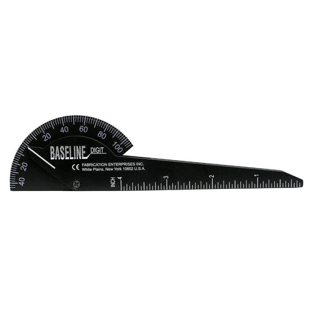 Baseline plastic finger goniometer joint angle and range of motion ...