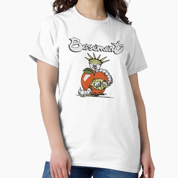 Basement Bad Apple Emo Alternative Grunge Group T-Shirt - Walmart.com