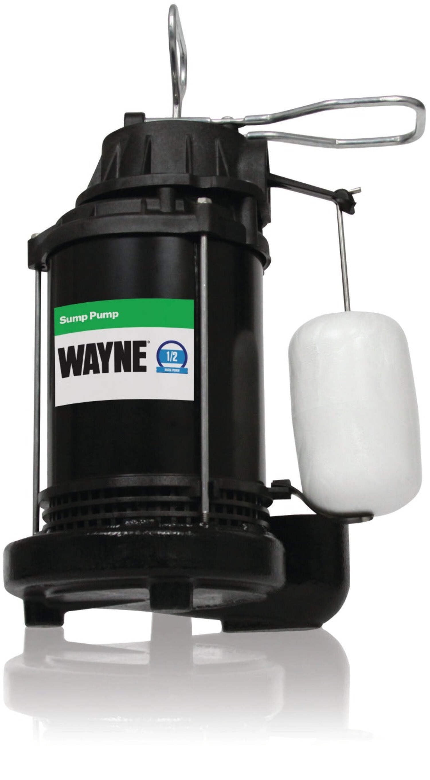 Wayne Water System 1/2 HP 115V Cast-Iron Submersible Sump Pump CDU800 ...