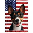 Basenji Tri - Best of Breed All-American Patriotic III House Flags ...