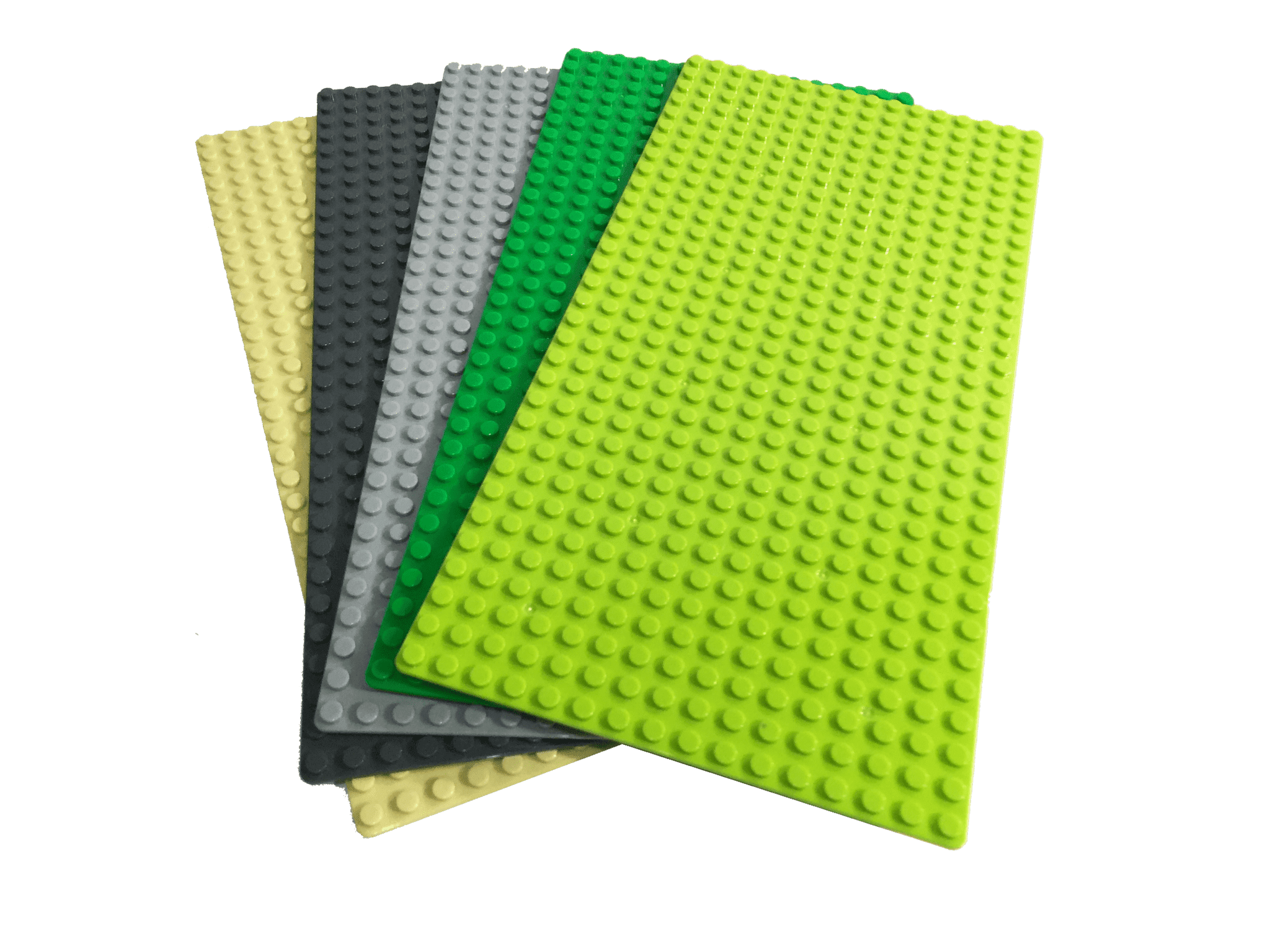 Brick Loot Baseplate Bundle - 5 Pack of 16x32 Big Base Plates - Walmart.com