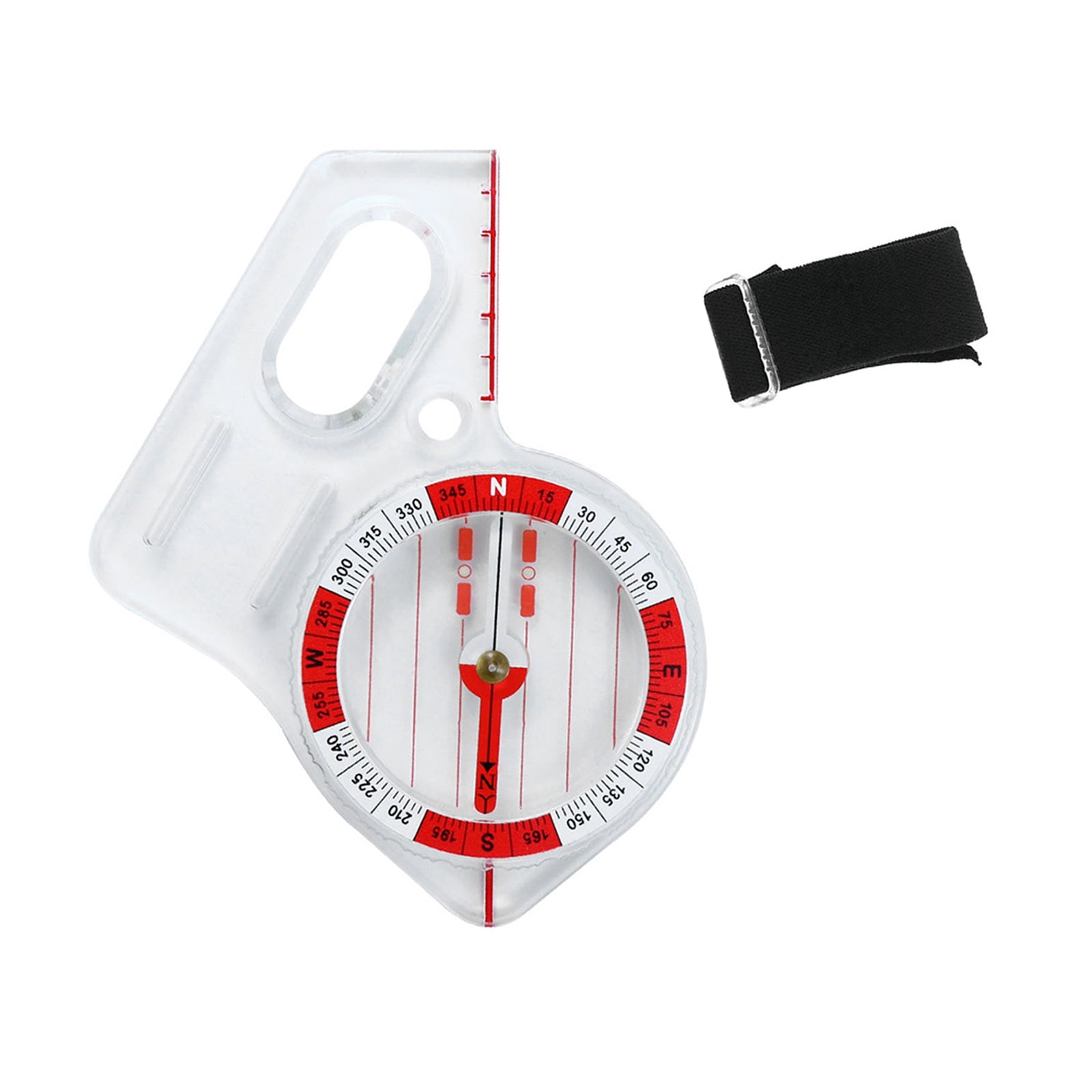 Baseplate Map Compasses with Scale Ruler Accurate Orienteering Thumb ...