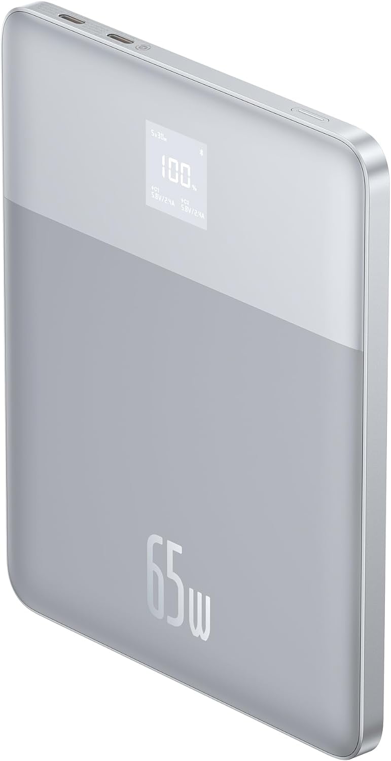 Free Shipping! Baseus Power Bank 12000mAh Portable Charger 65w Fast ...