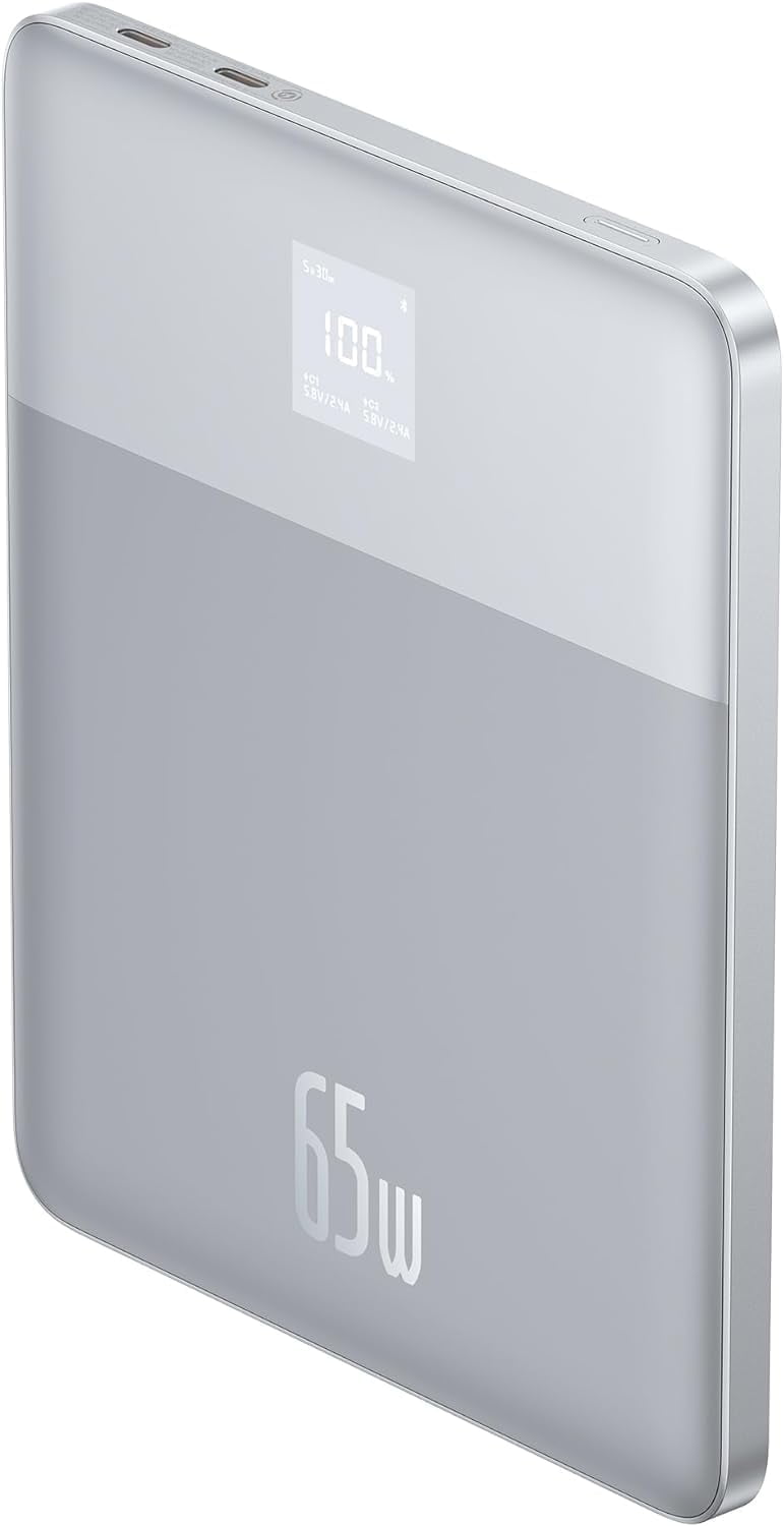 Free Shipping! Baseus Power Bank 12000mAh Portable Charger 65w Fast ...