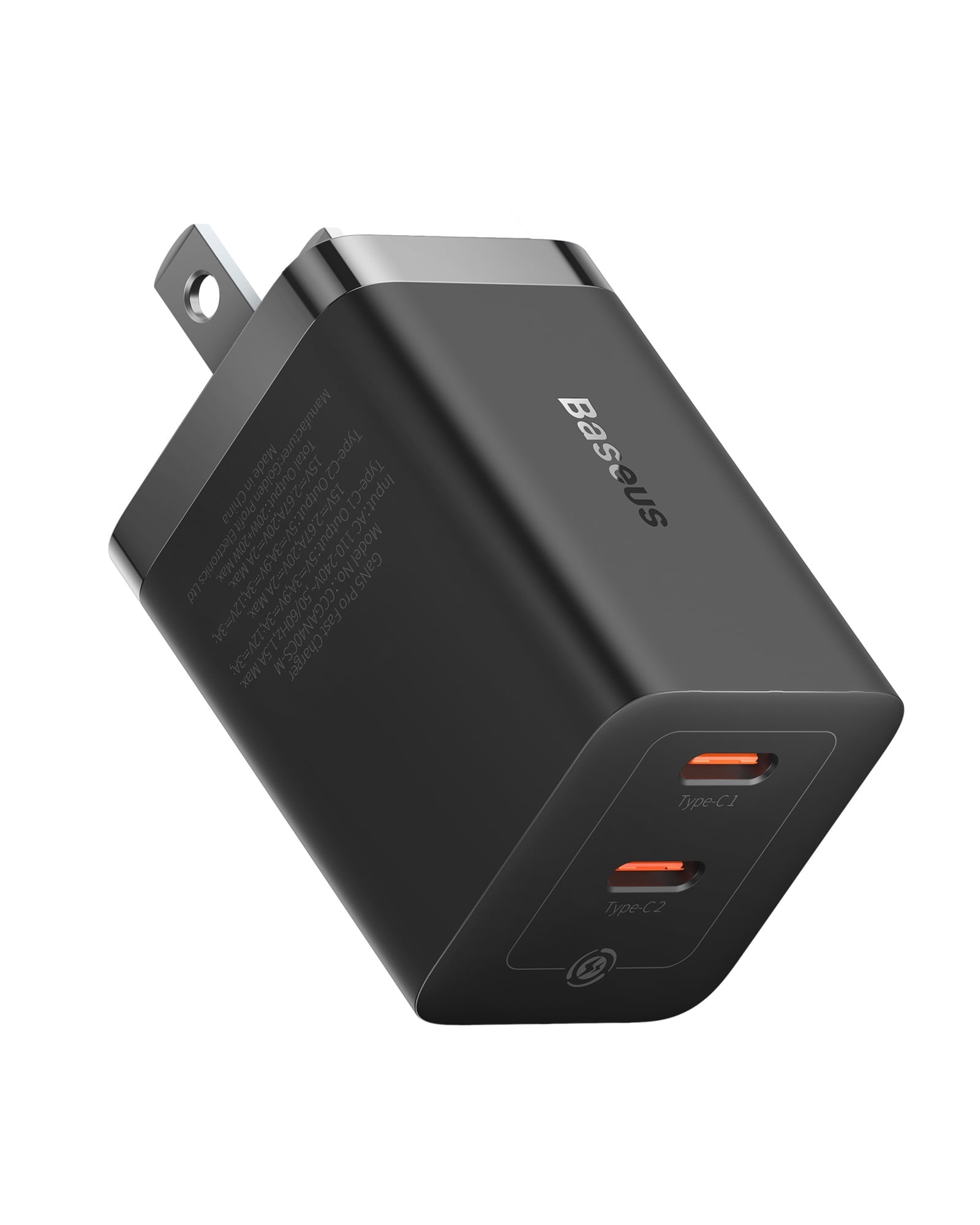 Baseus USB C Charger 40W Fast Charging Wall Charger Type C Charger Dual ...