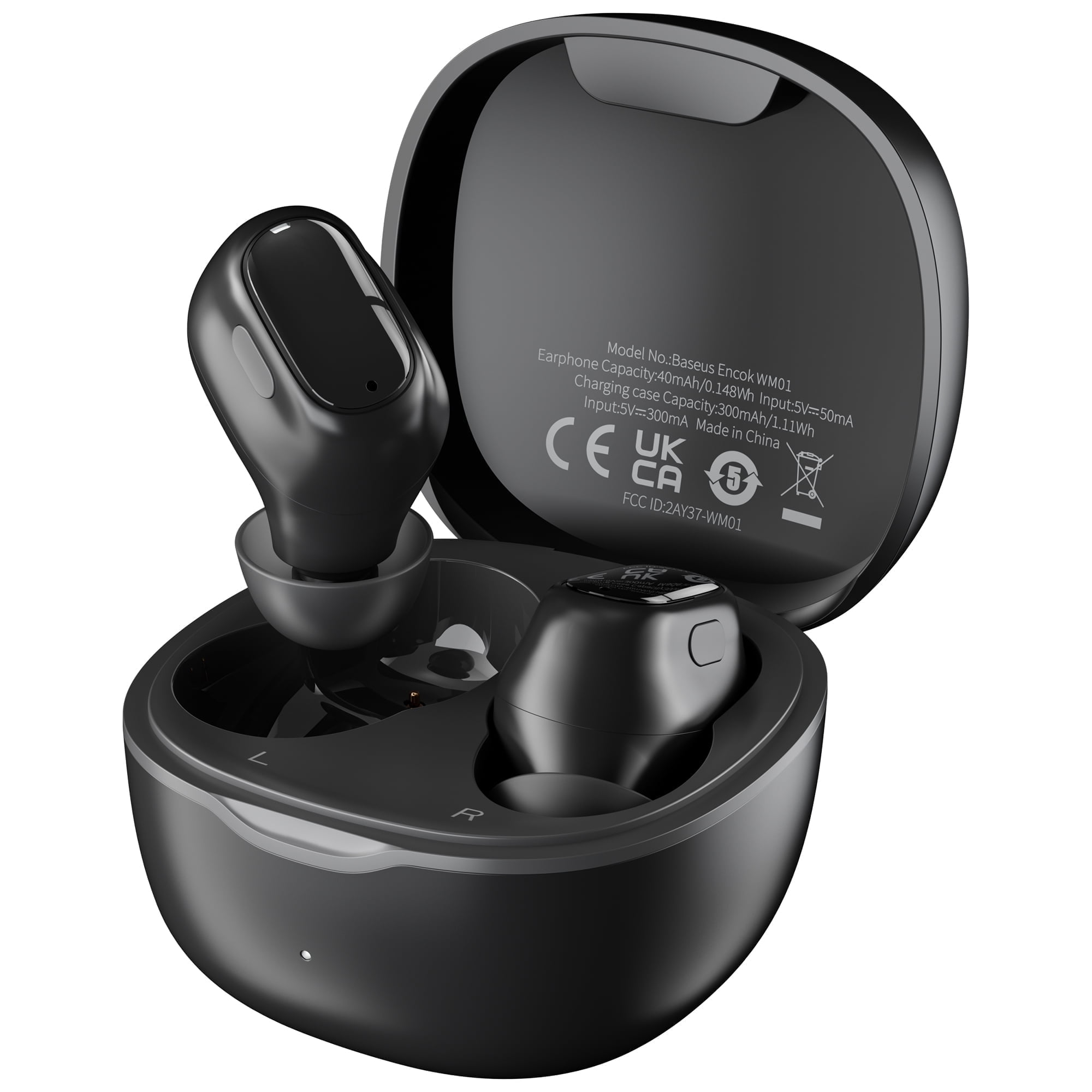 Baseus Wireless Ear Buds, Bluetooth 5.3, Mini Lightweight Design, Deep ...