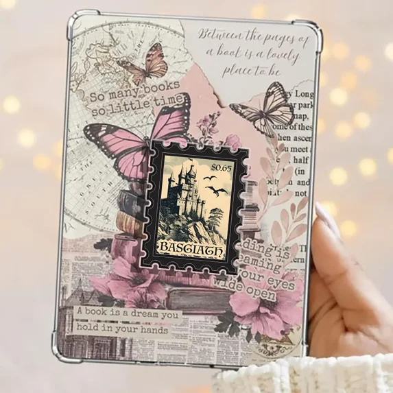 Basgiath Stamp Fourth Wing Fantasy Romance Magnetic Grip Book Lover ...