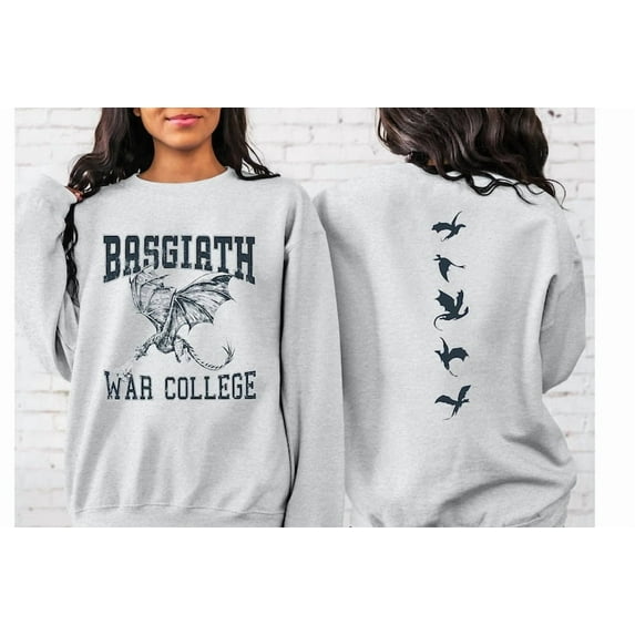 Basgiath War College Book Sweatshirt,Dragon Rider Sweatshirt - Sizes S ...