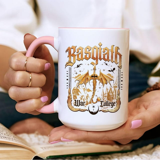Basgiath War College Ceramic Mug, Fourth Wing Onyx Storm Mug Gift ...