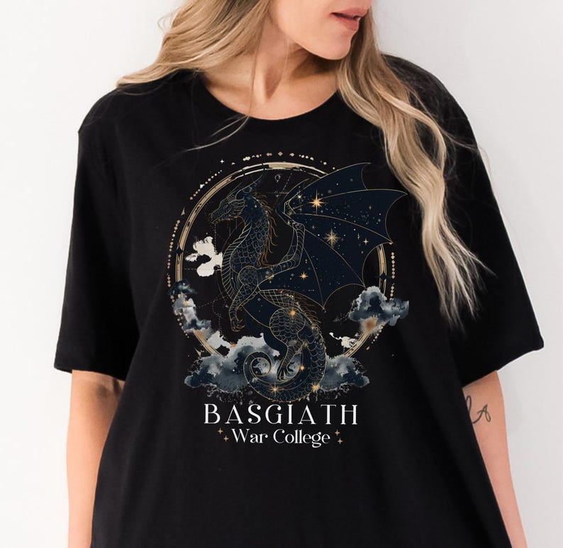 Basgiath War College Shirt, fourth wing, fourth wing merch, Xaden ...