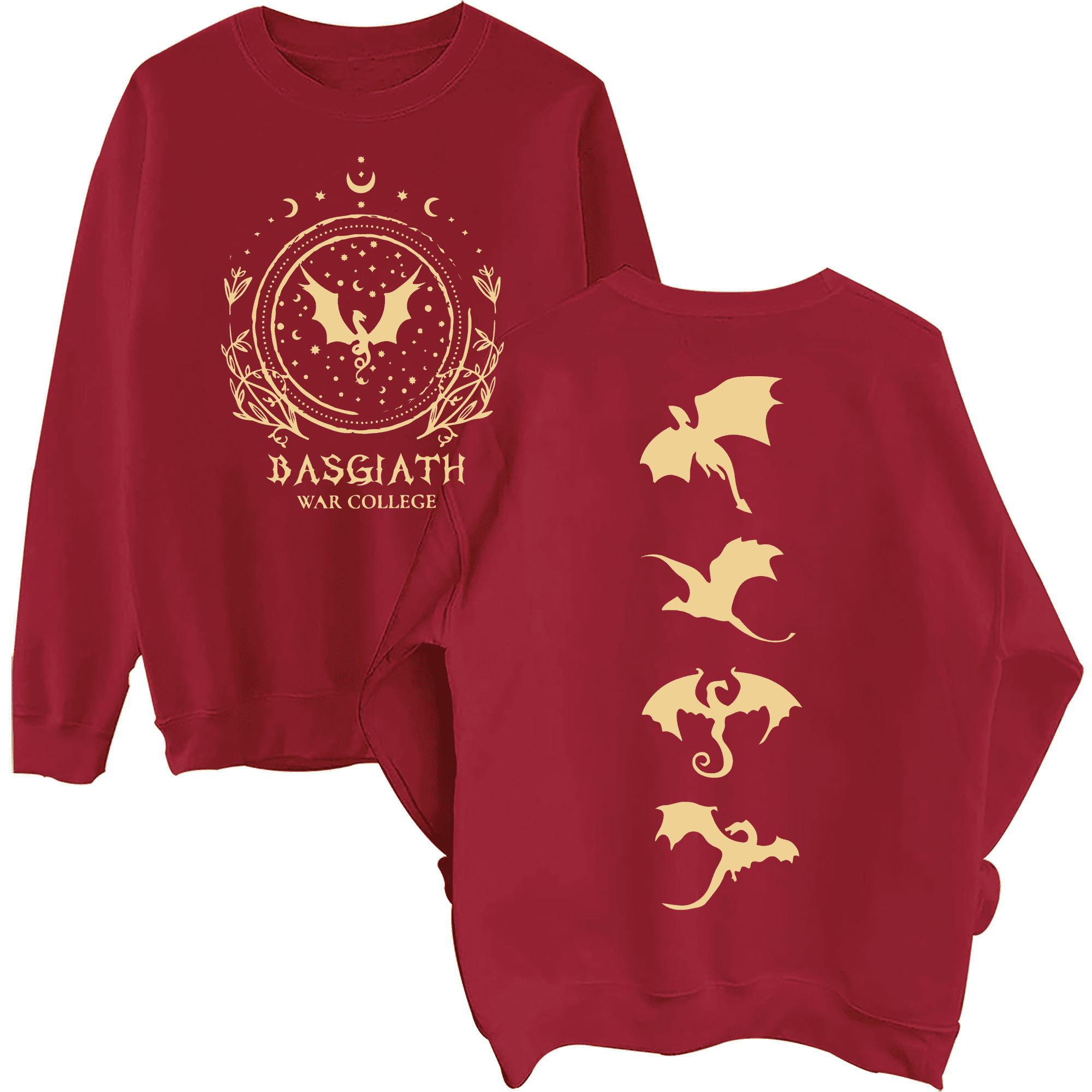 Basgiath War College Sweatshirt, Fourth Wing Merch, Fourth Wing ...