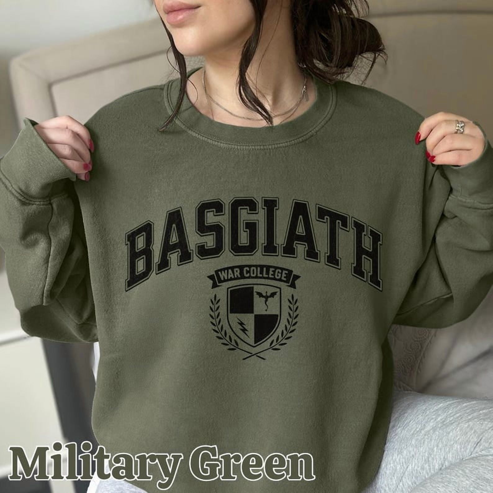Basgiath War College Sweatshirt, Fourth Wing Sweater, Dragon Rider ...