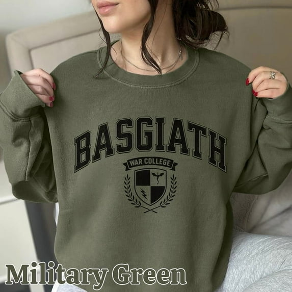Basgiath War College Sweatshirt, Fourth Wing Sweater, Dragon Rider ...