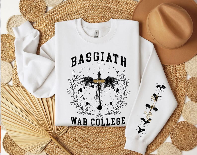 Basgiath War College Sweatshirt, Violet Sorrengail, Fourth Wing ...
