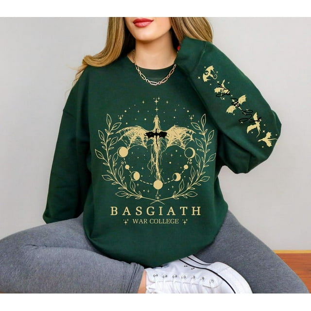 Basgiath War College Sweatshirt, Violet Sorrengail, Fourth Wing ...