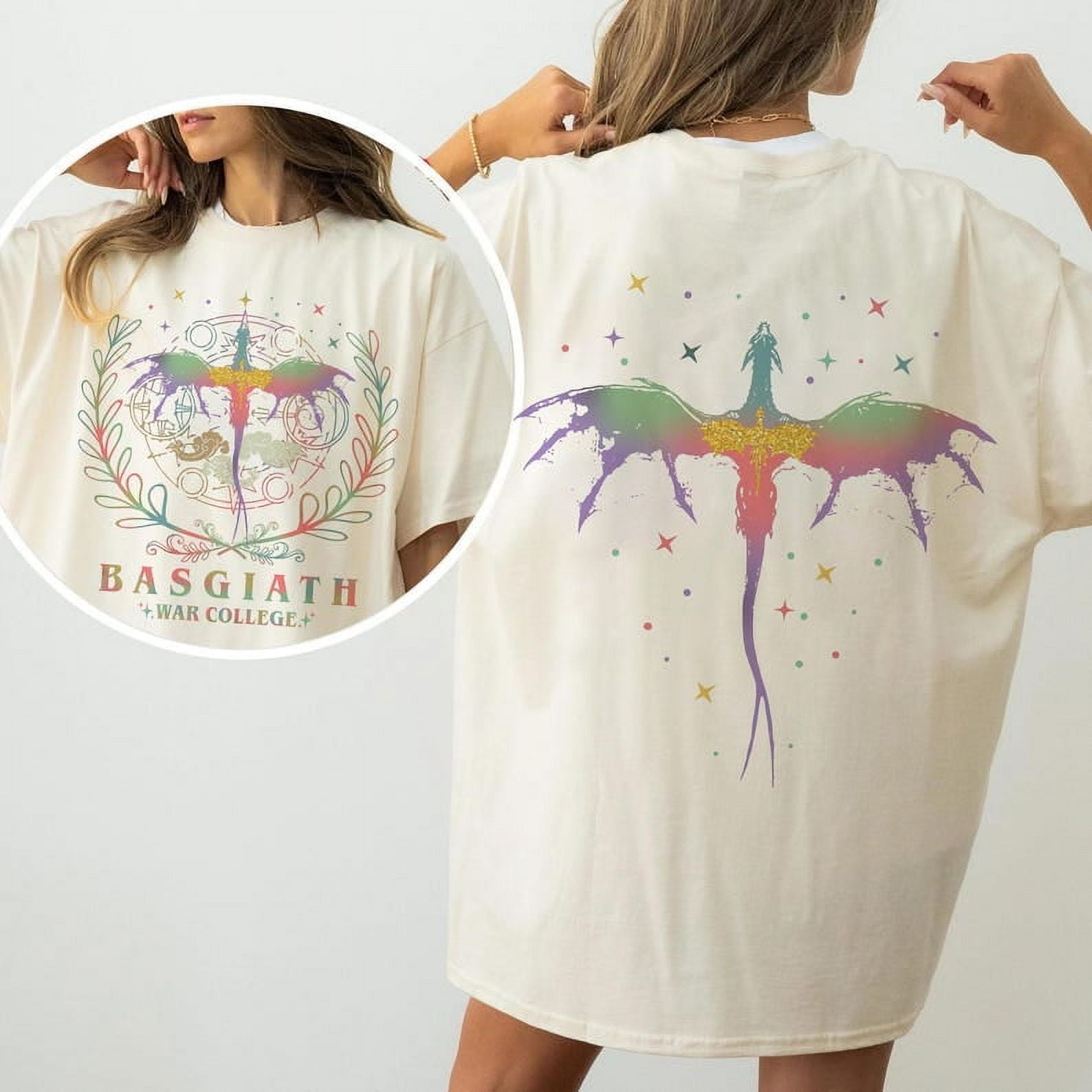 Basgiath War College Two Sided Shirt, Dragon Rider Shirt, Xaden Riorson ...