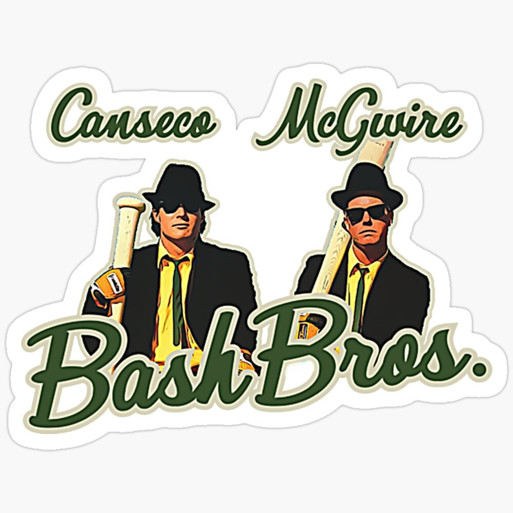 Bash Brothers T-Shirt Sticker Baseball Sticker, Football Sticker ...