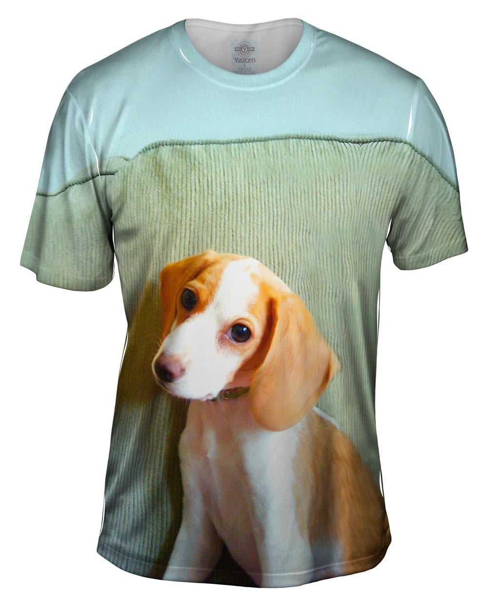 Bashful Little Beagle Mens T-Shirt All Over Print - Walmart.com