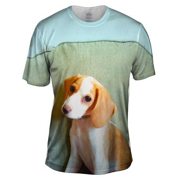 Bashful Little Beagle Mens T-Shirt All Over Print - Walmart.com
